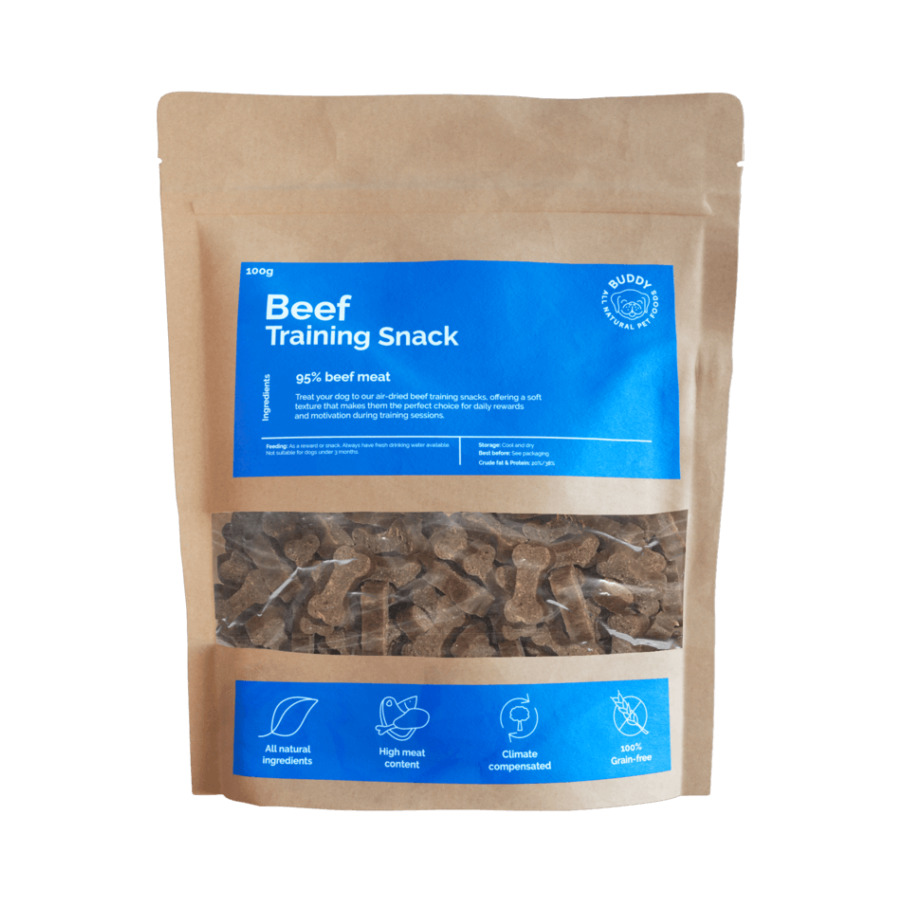 Buy Buddy Training Snacks Beef for your dog | Tinybuddy