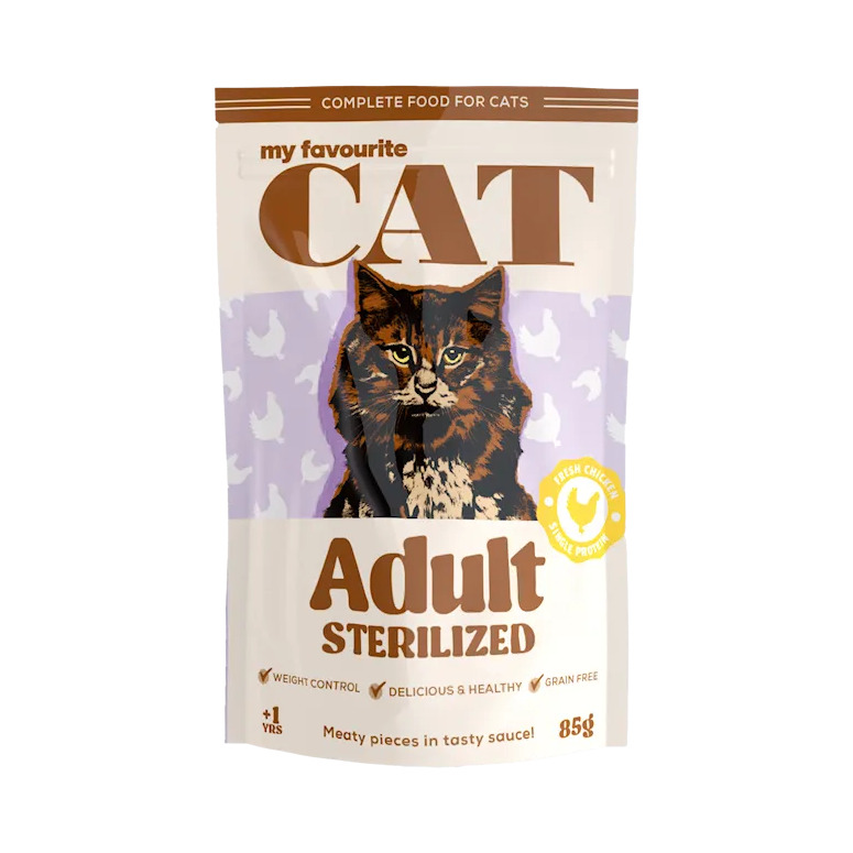 Buy Adult Pouches Sterilized Chicken for your dog or cat | Tinybuddy