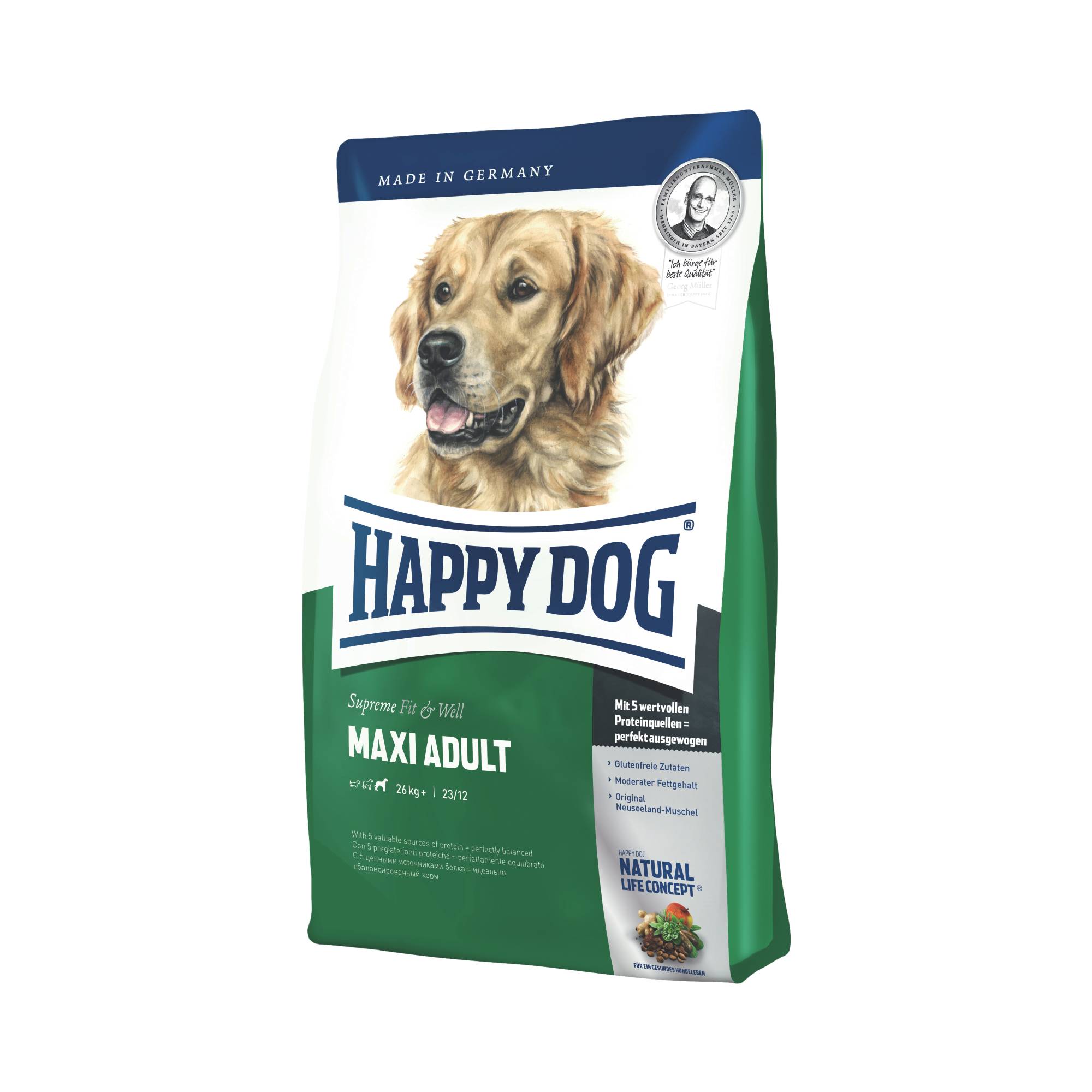 Buy Happy Dog Fit & Vital Maxi Adult for your dog | Tinybuddy