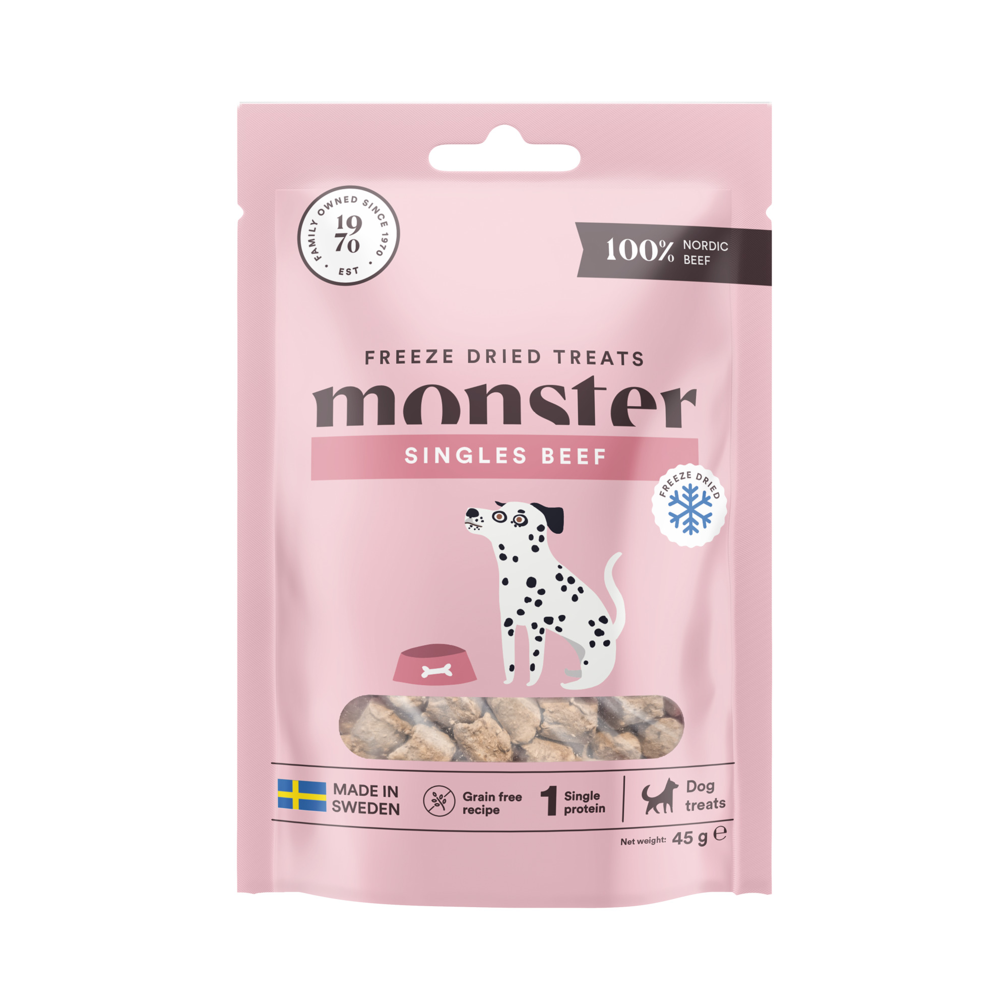 Buy Monster Dog Treats Beef for your dog | Tinybuddy